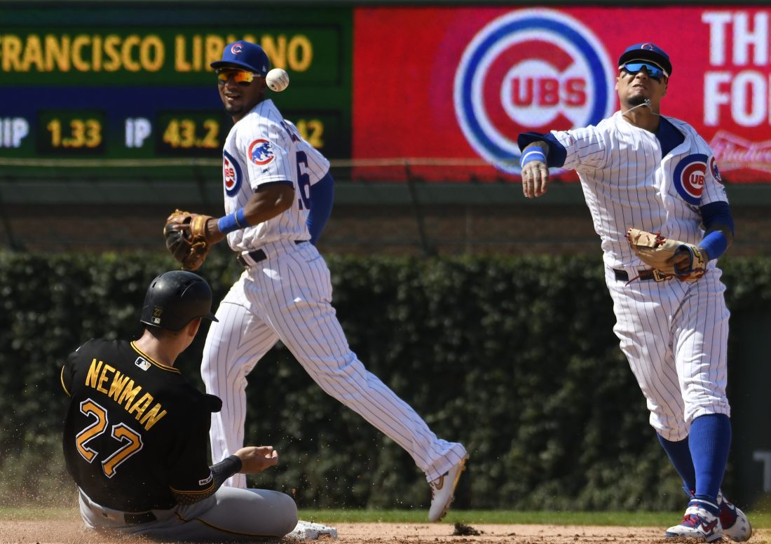 Cubs hit 3 homers, beat Pirates 8-3 to complete 3-game sweep | News ...